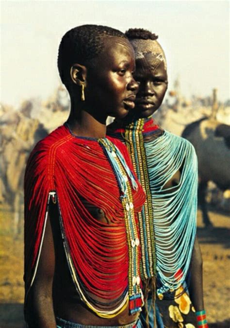 Dinka Tribe Girl