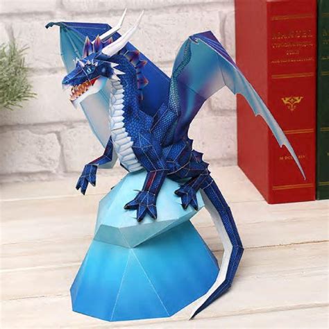 Papercraft Dragon Etsy México
