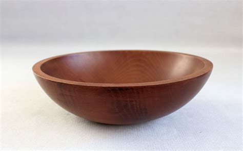 Large Wooden Bowl Handmade Salad Dish Wood Handcrafted Salad Bowl