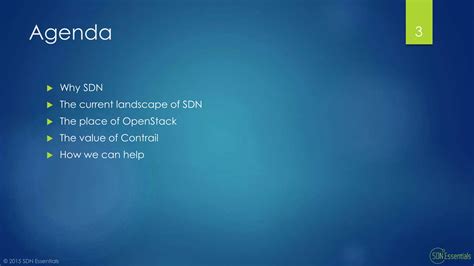 The Juniper Sdn Landscape Pptx