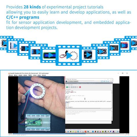 Getuscart Geeekpi Micro Python Programing Kit For Raspberry Pi Pico