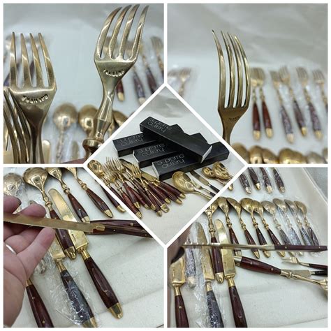 Unique Silverware Set Etsy
