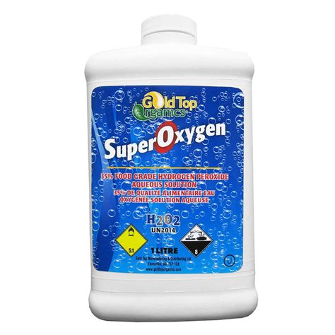 Super Oxygen 35 Food Grade Hydrogen Peroxide In Winnipeg