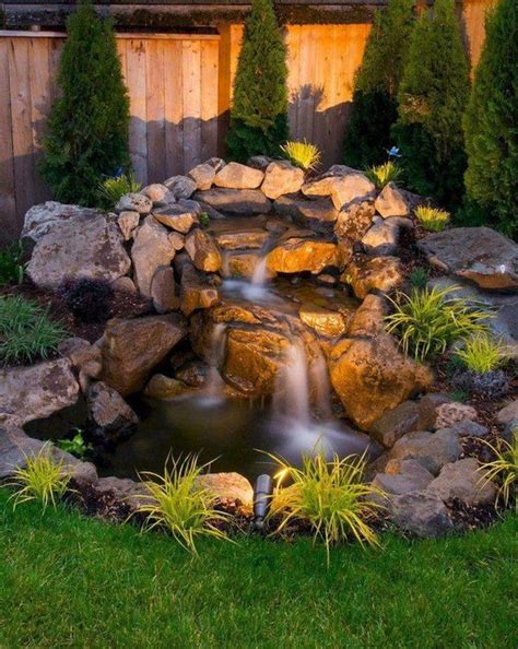 56 Beautiful And Inspiring Backyard Waterfalls Shelterness