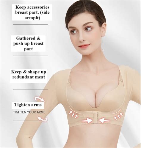 Premium Quality Arm Shape Up Corset Korset Bengkung Lengan Volcanic