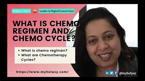 What Is Chemo Regimen And Chemo Cycle Youtube