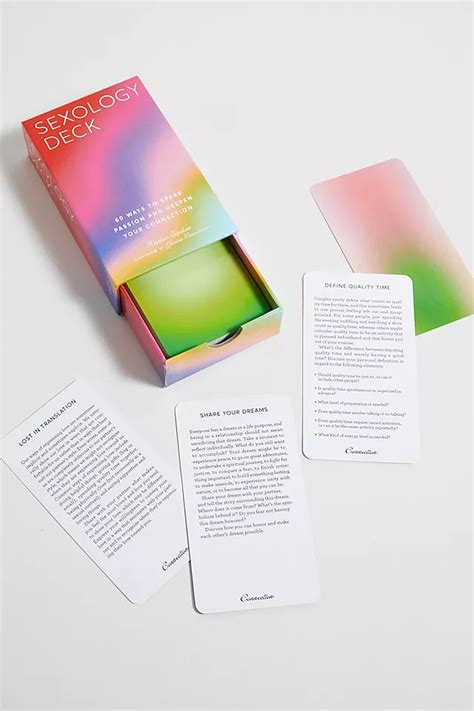Sexology Deck 60 Ways To Spark Passion And Deepen Your Connection