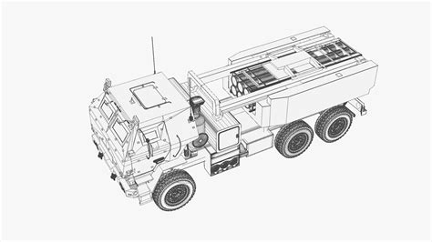 M142 Himars Rocket System 3d Turbosquid 2063031