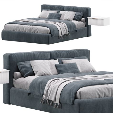 Bed Foster 3d Model For Corona