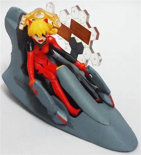 Sega Evangelion Shikinami Asuka Langley 10cm Toy Anime Doll Figure 60 £