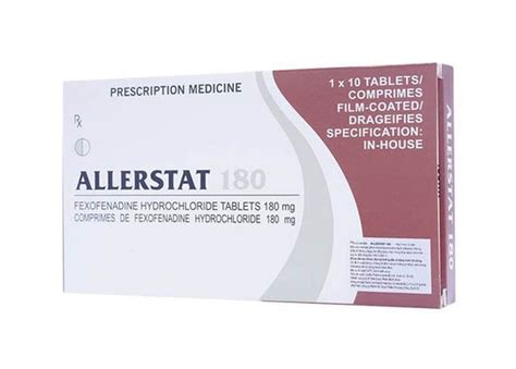 Thuốc Allerstat 120 Có Công Dụng Là Gì Liều Dùng Ra Sao