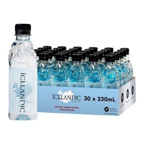 Icelandic Glacial Natural Spring Alkaline Water 330 Ml Pack Of 30