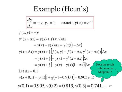 Ppt Ordinary Differential Equations Powerpoint Presentation Free