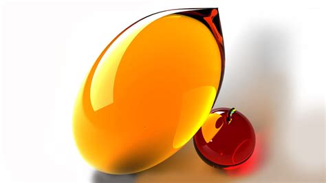 Glass Fruit 4 Wallpaper 3d Wallpapers 19453