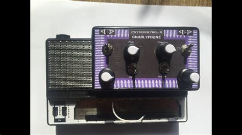 Gnarlyphone Circuit Bent Stylophone By Psychiceyeclix Youtube