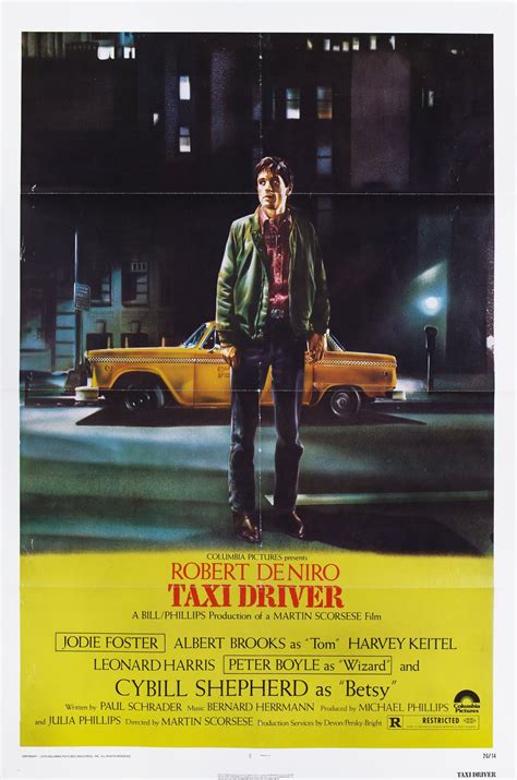 Taxi Driver Poster 1976