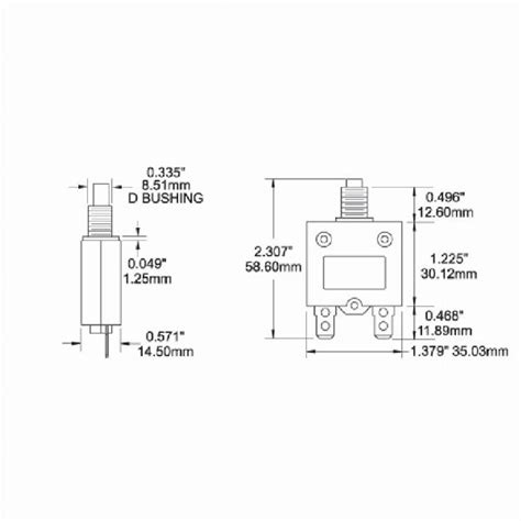 Circuit Breaker Push Button Qc Ct Pbqc 03 Ct Pbqc 05 Ct Pbqc 07 Boat Warehouse Australia