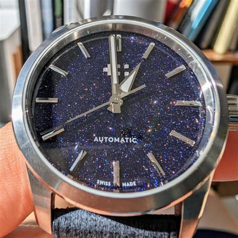 Christopher Ward C63 Celest Aventurine Dial Dancing In The Sun R