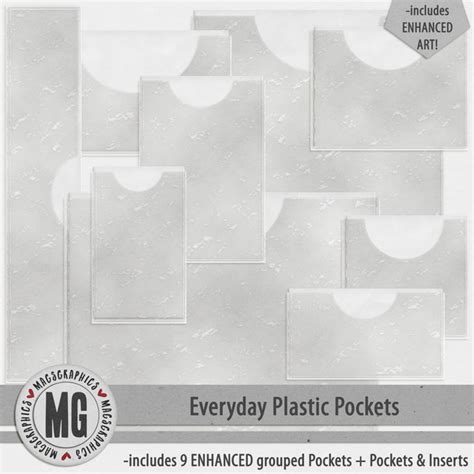 Everyday Plastic Pockets Digital Art