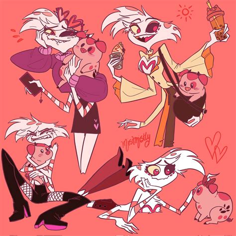 Angel Dust Hazbin Hotel Costume