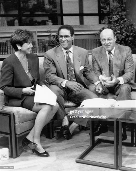 Nbc News Katie Couric Bryant Gumbel Joe Garagiola News Photo Getty