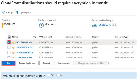 보안 권장 사항 구현 Microsoft Defender For Cloud Microsoft Learn
