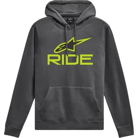 Moletom Alpinestars Ride V3 Hoodie Cinzaverdepreto Grid Motors
