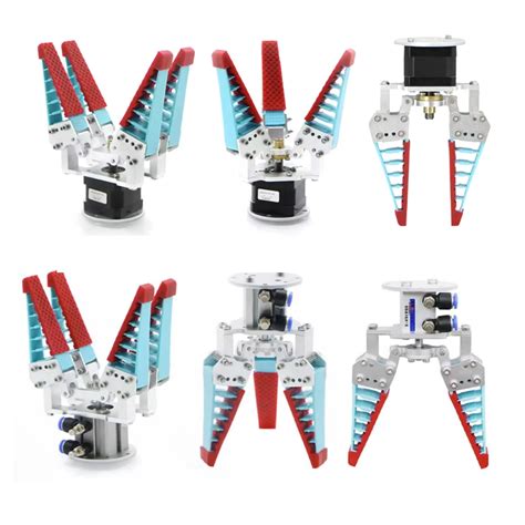 Industrial Pneumaticelectricservo Flexible Robot Claw With Silicone