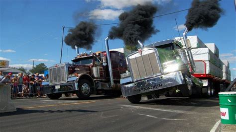 Drag Racing Semi Trucks