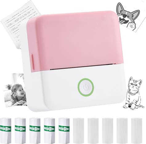 Mini Printer Portable Thermal Printer Sticker Printer