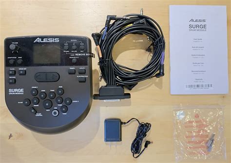 Alesis Surge Drum Module With Cable Snake Harness And Power Reverb