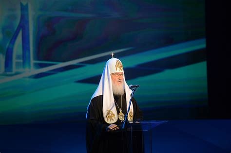 Святейший Патриарх Кирилл принял участие в церемонии открытия ХIV ...