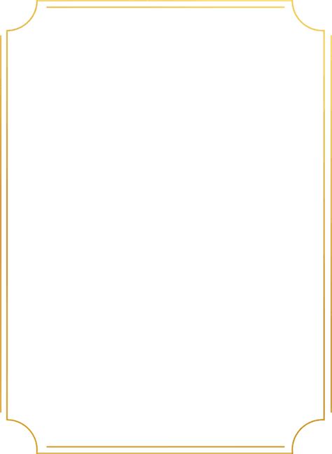 Portrait Border Pngs For Free Download