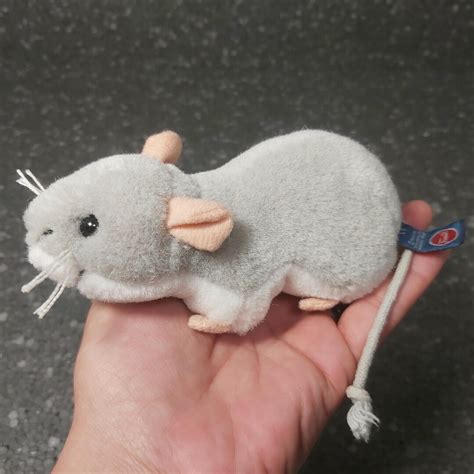 Long Tailed Hamster Plush Vintage Trudi Mini Collection Mouse