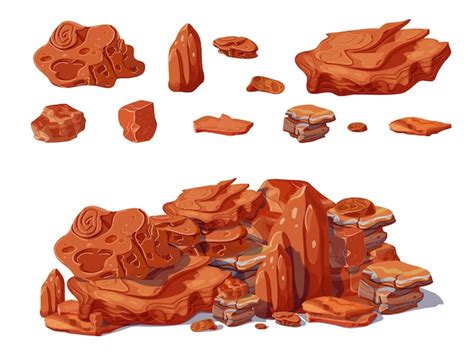 Cartoon Rocks Images Free Download On Freepik