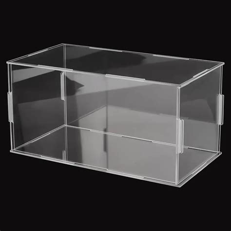Dual Comfort Technology Shoes 20x20x20cm Acrylic Display Case Clear