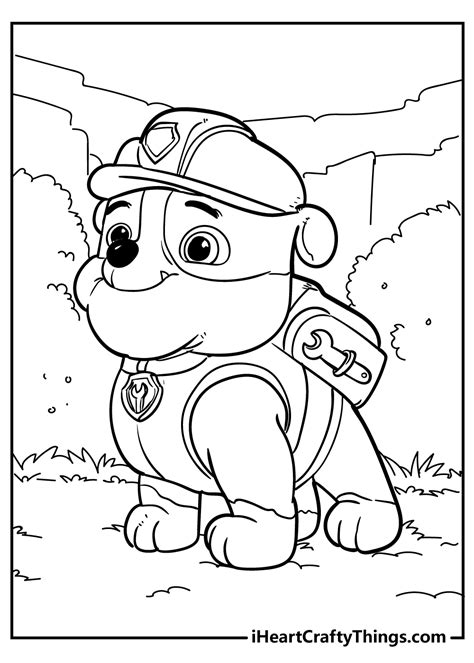 Paw Patrol Free Coloring Pages Printable Printable Sight Words List