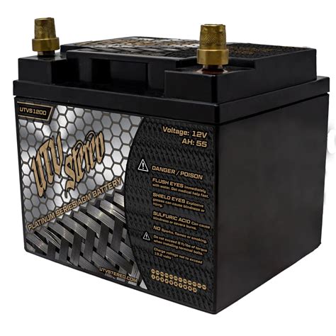 Utv Stereo Platinum Series Agm 1200 Battery Jagged X Offroad