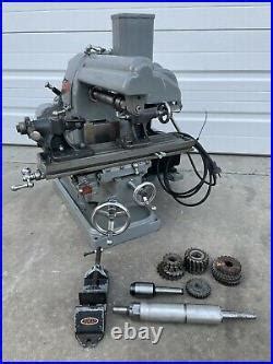 Atlas Mf Horizontal Milling Machine 110volt Dividing Head Complete With