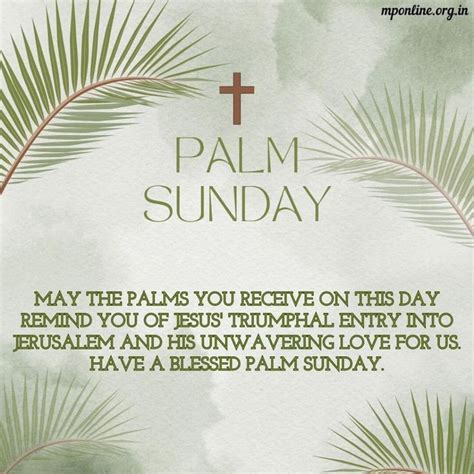 Palm Sunday 2024 Wishes Images Quotes Bible Verses Decorations And