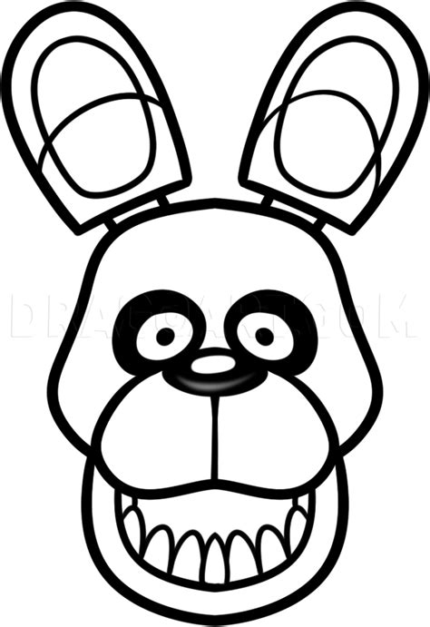 Fnaf Bonnie Head Drawing