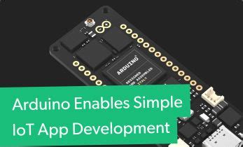 Arduino Portenta H Module Simple IoT App Development App Development Arduino Coding Apps