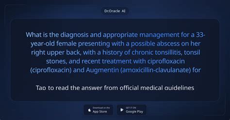 What Is The Diagnosis And Appropriate Management For A 33 Year Old