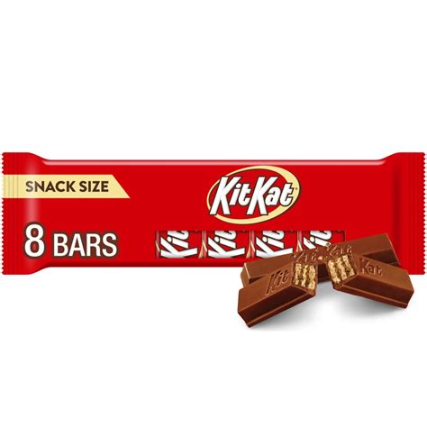 Kit Kat® Milk Chocolate Wafer Snack Size Candy Bars 049 Oz King Soopers