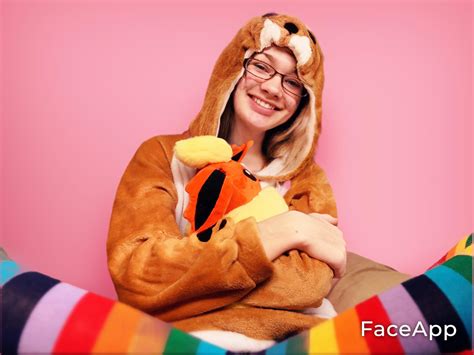 Im Feeling Cute Today So I Used Faceapp To Make Me Look Girly And Im