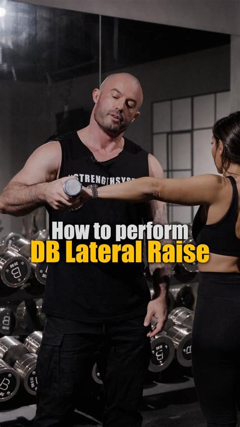 Proper Way To Do Lateral Raises With Dumbbells