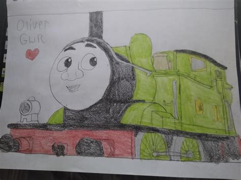 Oliver The Great Western Engine By Hamiltonhannah18 On Deviantart