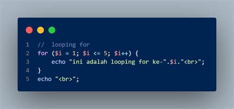 Memahami Perulangan Looping Di Php By Muhammad Rizki Maulana Medium