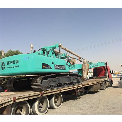 Hydraulic Hammer Drilling Rig Hydraulic Pile Driver And Auger