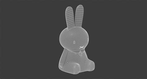 Miffy Lamp 3d Model By Frezzy